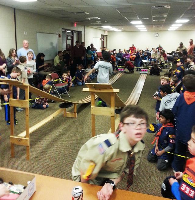 Pinewood Derby at the Firehouse - West Friendship Volunteer Fire Department