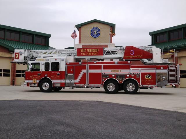 WFVFD Takes Delivery of New Tower 3 - West Friendship Volunteer Fire ...